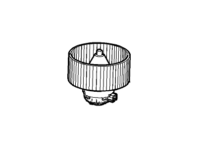 95920148 - Genuine GM Motor Kit, Blower (W/ Impeller)