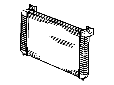 15841584 - Genuine GM Radiator Assembly
