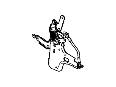 25916888 - Genuine GM Latch Assembly, Rear Seat