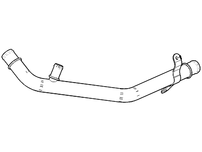 12633337 - Genuine GM Pipe Assembly, Radiator Inlet