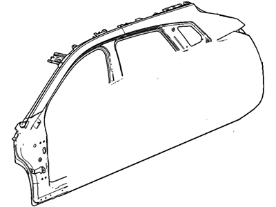 23211646 - Genuine GM Frame Assembly, Body Side Outer