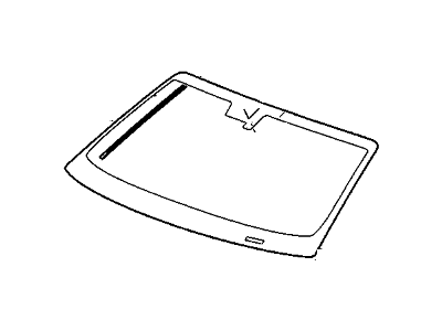 23208025 - Genuine GM Windshield Asm
