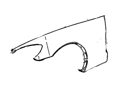 20929482 - Genuine GM Fender Assembly, Front