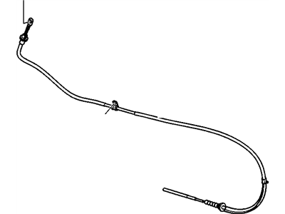 24236234 - Genuine GM Cable Assembly, Clutch