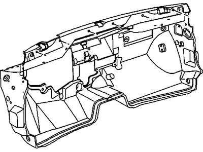 24424767 - Genuine GM Insulator,Dash Panel Inner