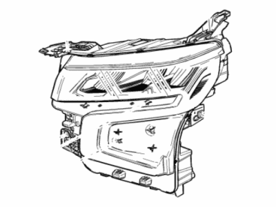 Chevrolet Suburban Headlight - Guaranteed Genuine Chevrolet Parts