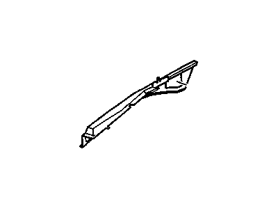 25755619 - Genuine GM Rail, Front Compartment Outer Side Upper
