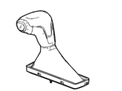 86778508 - Genuine GM Knob Assembly, A/Trns Cont Lvr *Black