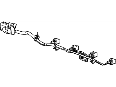 12649565 - Genuine GM Harness Assembly, Fuel Injector Wiring