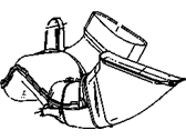 22814088 - Genuine GM Duct Asm-Intake Air