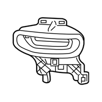 23381980 - Genuine GM Bracket Asm-Front Bumper Imp Bar