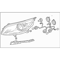 23294938 - Genuine GM Headlamp Asm