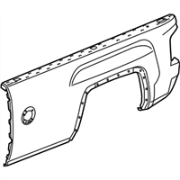 23455439 - Genuine GM Panel-Pick Up Box Outer Side