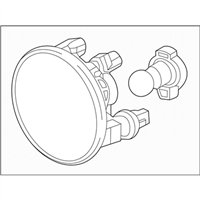 42548992 - Genuine GM Lamp Asm-Front Fog