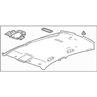 23273242 - Genuine GM Panel Asm-Headlining Trim *Titanium