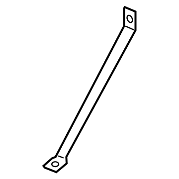 84393129 - Genuine GM Bracket, Rear Bpr Imp Bar