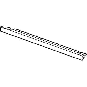 23180712 - Genuine GM Baffle Assembly, Radiator Air Lower