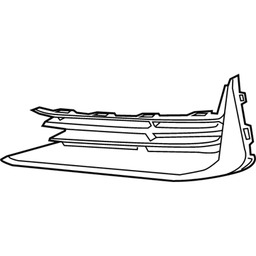 84524886 - Genuine GM Bezel, Front Otr Grl Opg