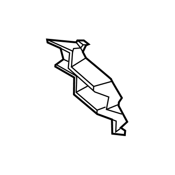 84112297 - Genuine GM Cover, Front Bpr Fascia Tow Eye Acc Hole