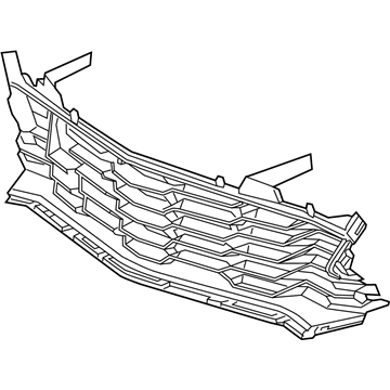 84524888 - Genuine GM Grille, Front Lwr