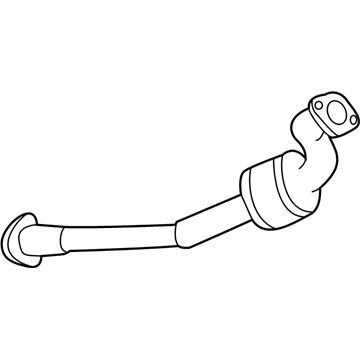 Hummer H3 Catalytic Converter - Guaranteed Genuine Hummer Parts