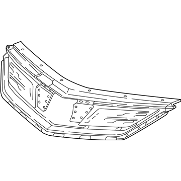 84036277 - Genuine GM Grille Assembly, Front Upper