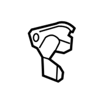 23266752 - Genuine GM Bracket Assembly, Hood Strut (Body Side)