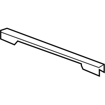 23355803 - Genuine GM Sill Assembly, Pick Up Box Platform Rear Cr