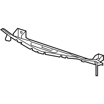 23200187 - Genuine GM Deflector, Radiator Air Upper