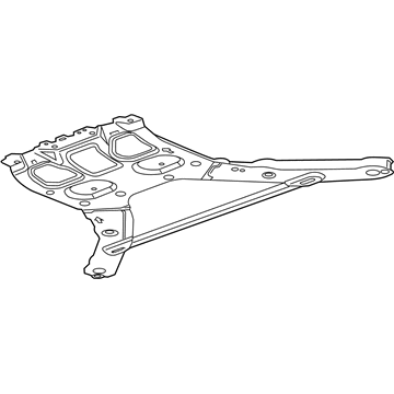 23379353 - Genuine GM Plate, Front Cradle Shear