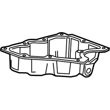 12669909 - Genuine GM Pan, Lower Oil