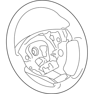 19318340 - Genuine GM WHEEL ASM,STRG