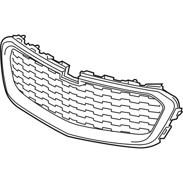 22995179 - Genuine GM Grille Assembly, Front Outer