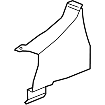 84023359 - Genuine GM Shield, Engine Front Splash