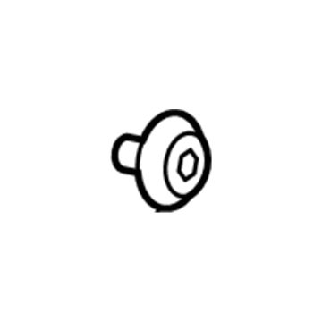 23495270 - Genuine GM Retainer, Front Fender Paint Protector