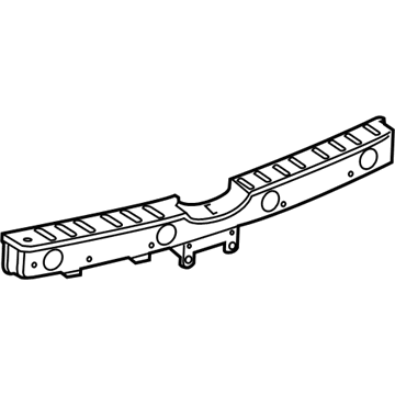 39114697 - Genuine GM Bracket Assembly, Rear Bumper Fascia Center