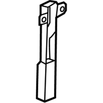 39123762 - Genuine GM Bracket Assembly, Rear Bumper Lower Fascia