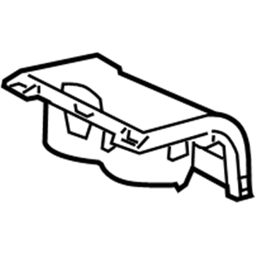 15838450 - Genuine GM Holder Assembly, Front Floor Console Cup