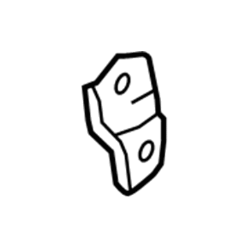 23105558 - Genuine GM Bracket Assembly, Hood Strut (Body Side)