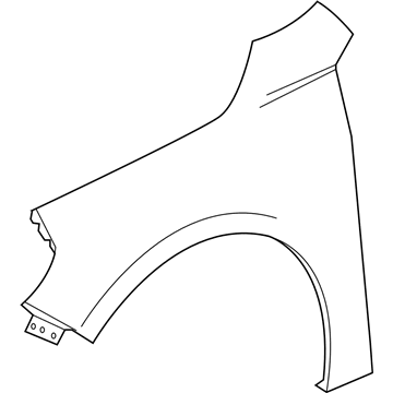 84166456 - Genuine GM Fender,Front