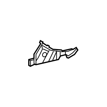 22782286 - Genuine GM Bracket, Front Bumper Fascia