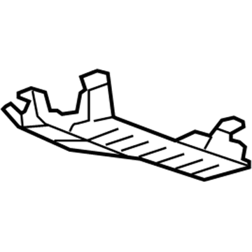 25887142 - Genuine GM Shield,Fuel Tank Lower