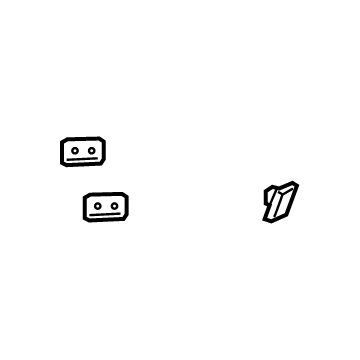 84540748 - Genuine GM Plate, Pubx Cargo Tie Dn Hook Anc