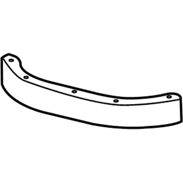 23408773 - Genuine GM Deflector Assembly, Front Tire Front Air