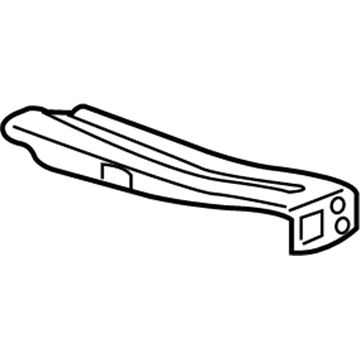84199117 - Genuine GM Brace Assembly, Front Fender Front