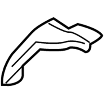 23438030 - Genuine Chevrolet Brace Assembly, Front Fender (Lh)