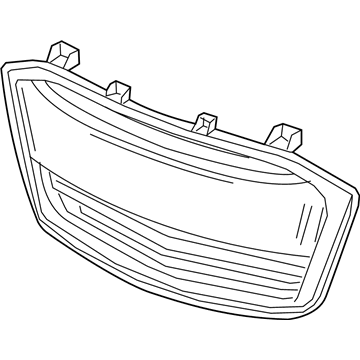 42497011 - Genuine GM Grille Assembly, Front Lower