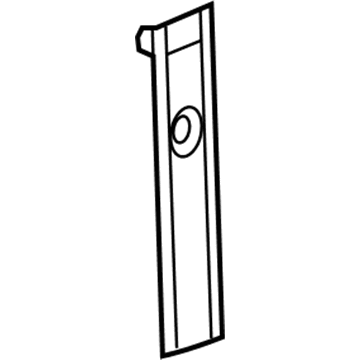 84273589 - Genuine GM Gutter Assembly, Bk Body Opg Si Lwr *Black