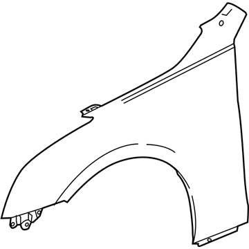 84110677 - Genuine GM Fender Assembly, Front