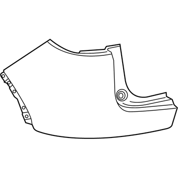 Chevrolet Blazer Bumper - Guaranteed Genuine Chevrolet Parts